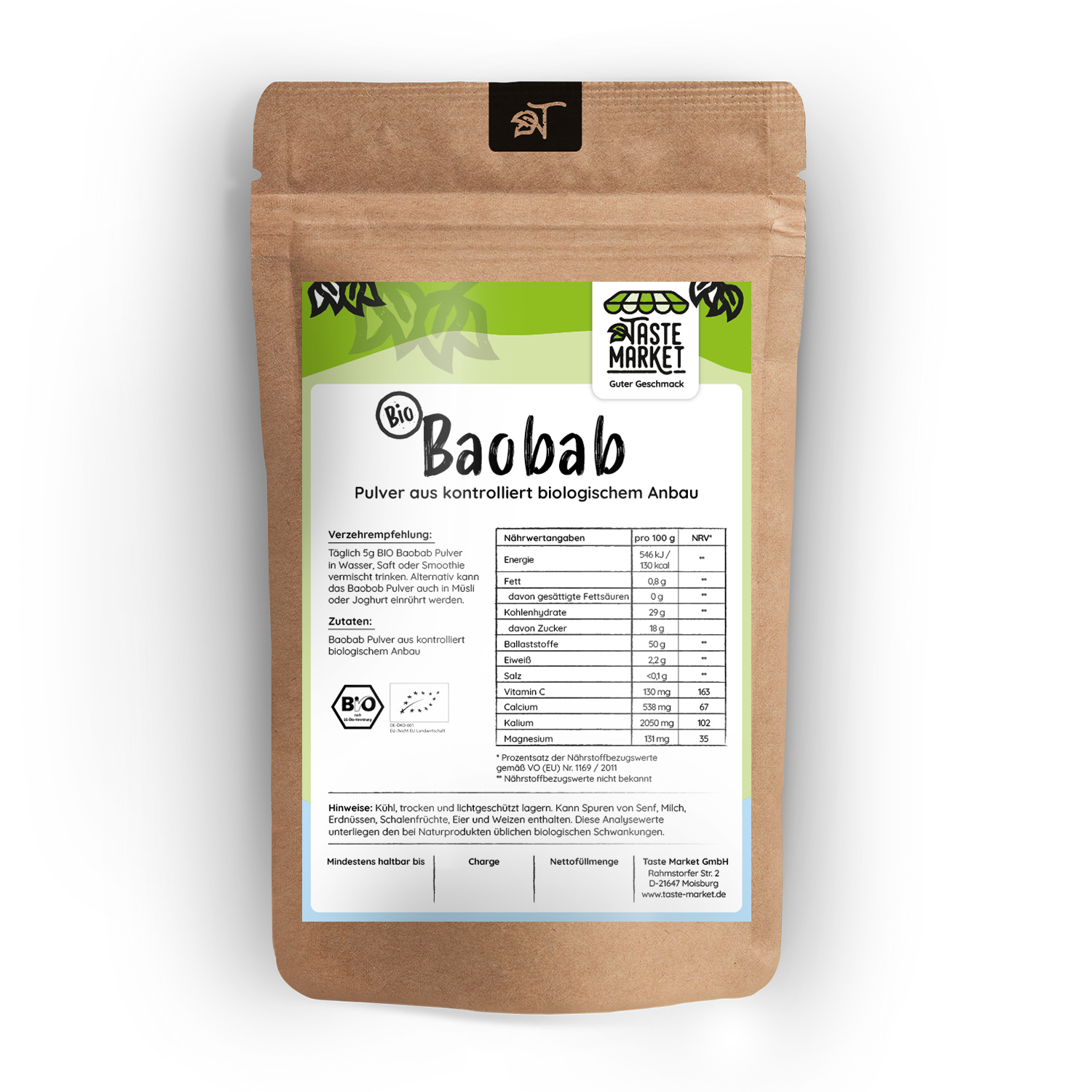 BIO Baobab Pulver | Günstig bei Taste Market einkaufen