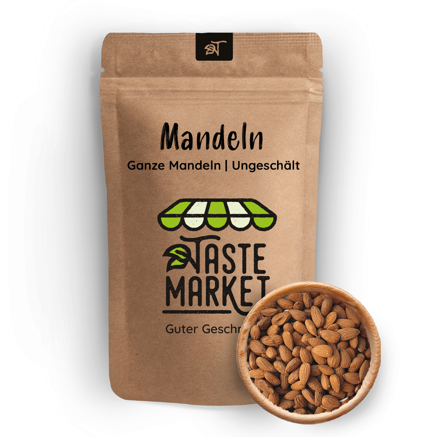 Mandeln (ganz, naturbelassen) │ 100g - 10kg │ Online kaufen bei Taste ...